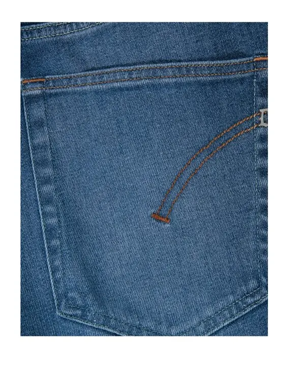 DONDUP Cuffed Slim Jeans