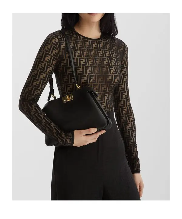 Fendi Leather Bag - Black