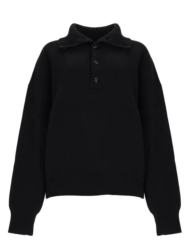 AMI Paris Maglia In Lana Con Bottoni