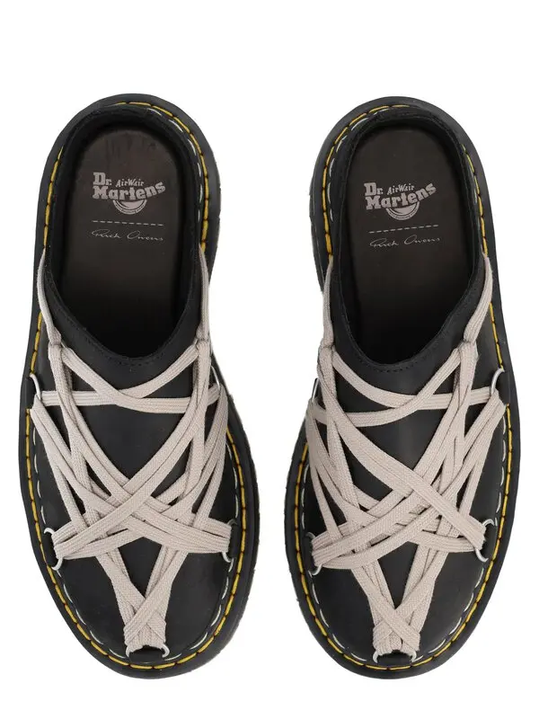 DR. MARTENS X RICK OWENS Mule "quad Sole Megalace" Dr Martens X Rick Owens