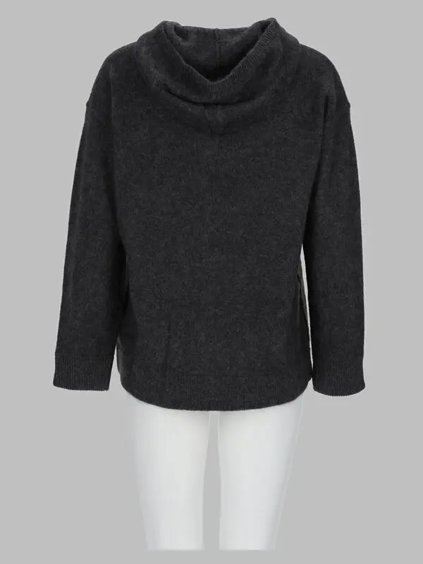 Max Mara Cardigan In Filato Yak - Grey