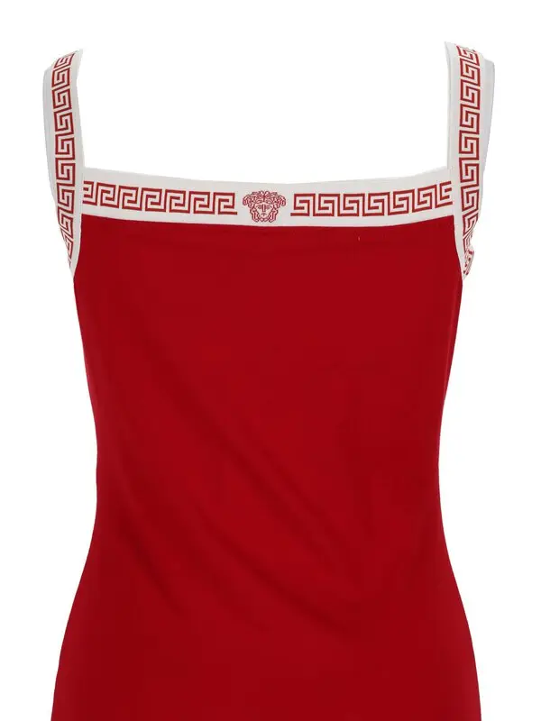 Versace Abito Con Motivo Jacquard