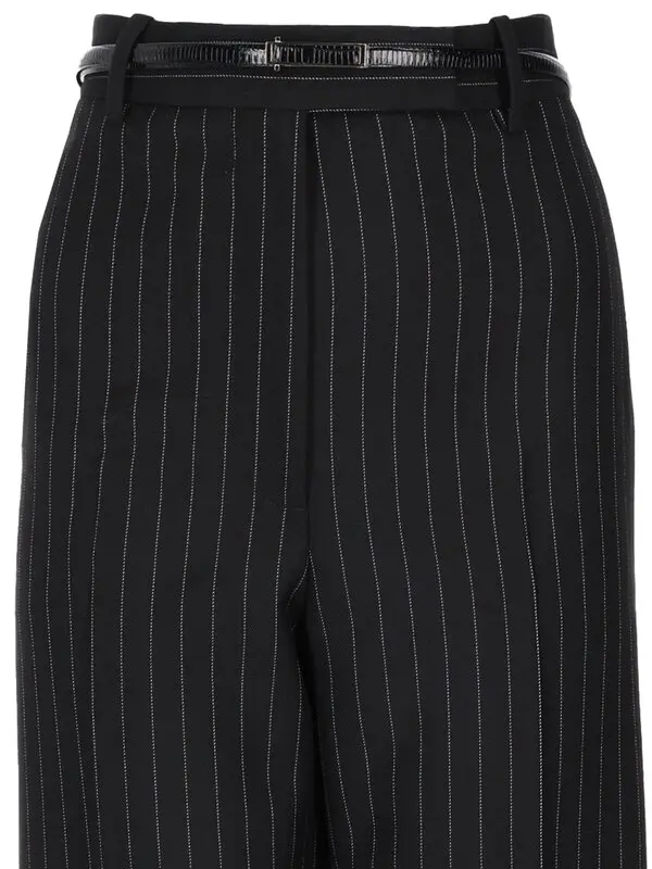 TOM FORD Pantalone Ampio Svasato A Grana Fine