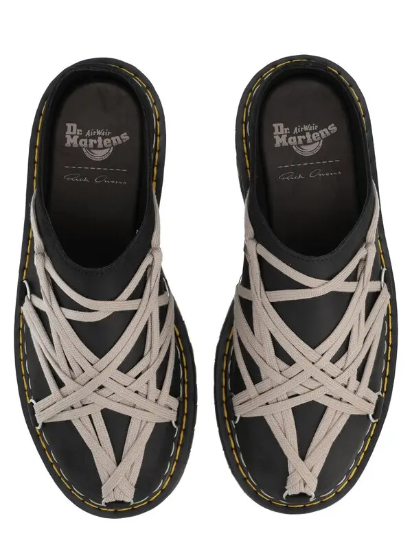 DR. MARTENS X RICK OWENS Mule "quad Sole Megalace" Dr Martens X Rick Owens