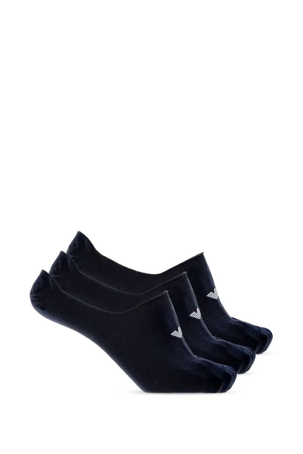Emporio Armani Three-pack Logo Socks