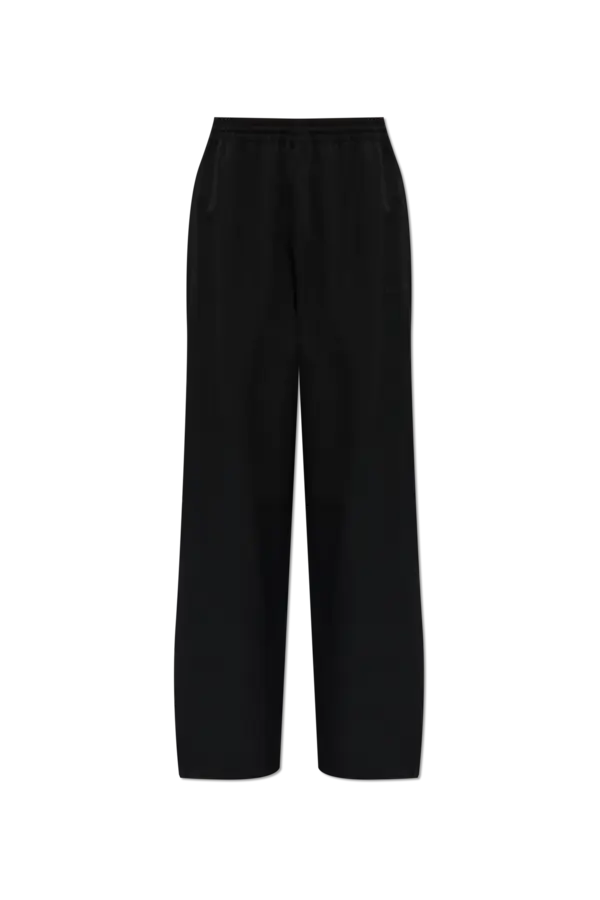Balenciaga Wide-leg Wool Trousers