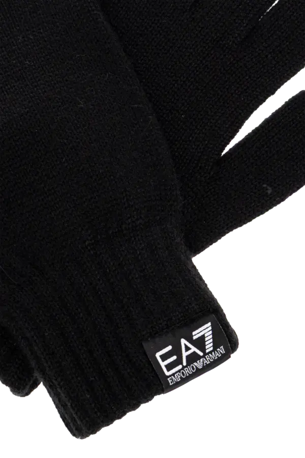 EA7 Logo-patch Gloves