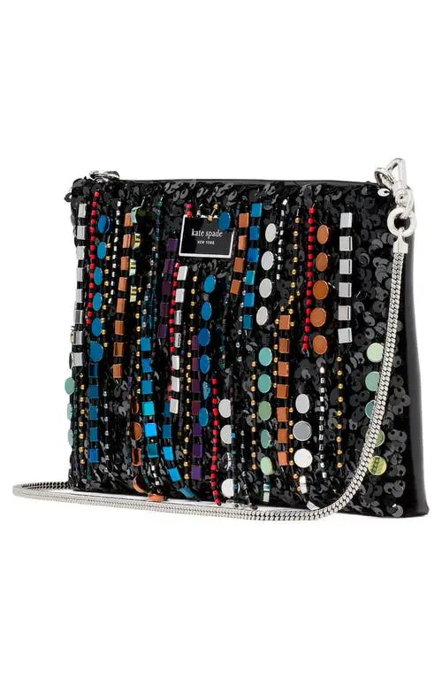 Kate Spade New York Nova Fringe Embellished Clutch