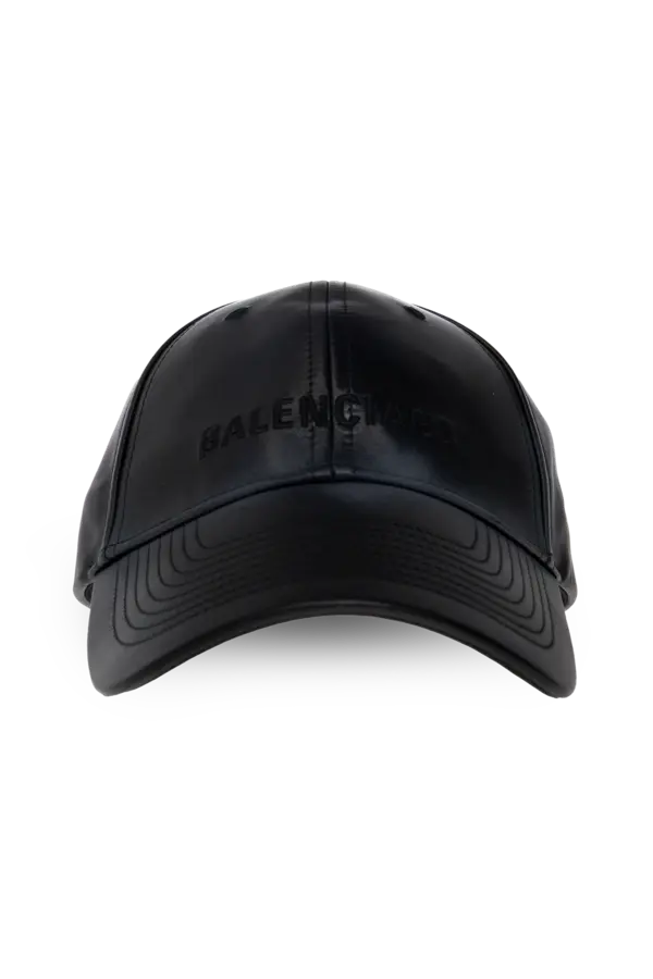 Balenciaga Leather Baseball Cap