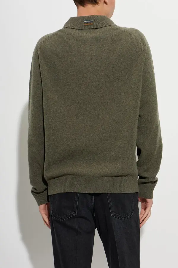 Paul Smith Wool Polo Shirt