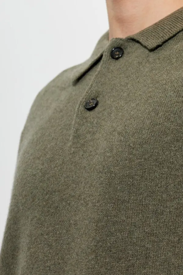 Paul Smith Wool Polo Shirt