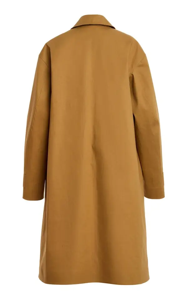 Ulla Johnson Sloane Cotton Trench Coat - Khaki