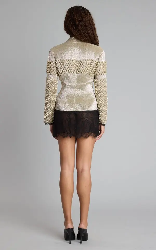 WIEDERHOEFT Embroidered Tulip Jacket