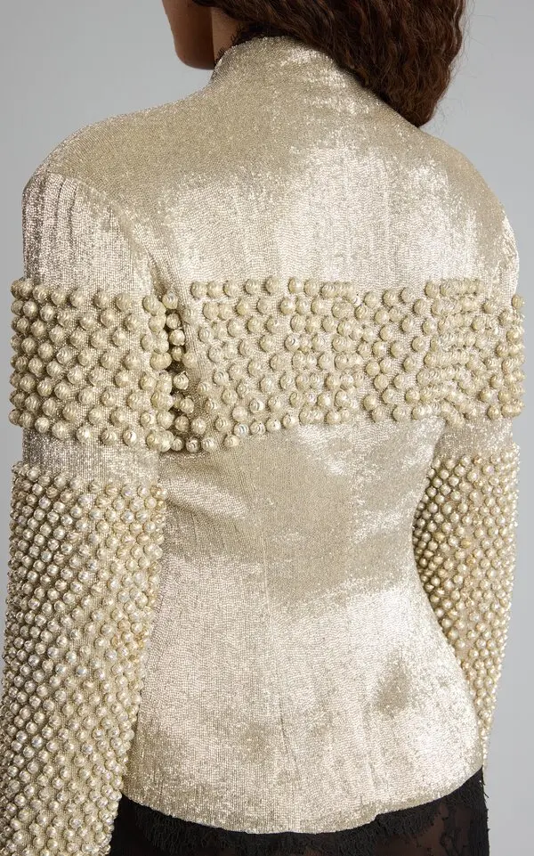 WIEDERHOEFT Embroidered Tulip Jacket
