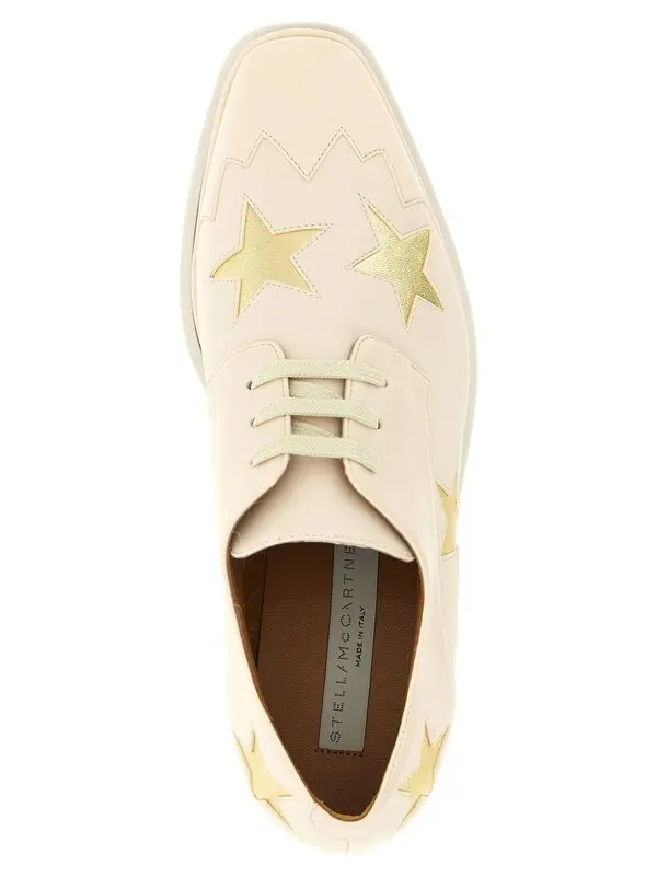 Stella McCartney Elyse' Lace Up Shoes - White