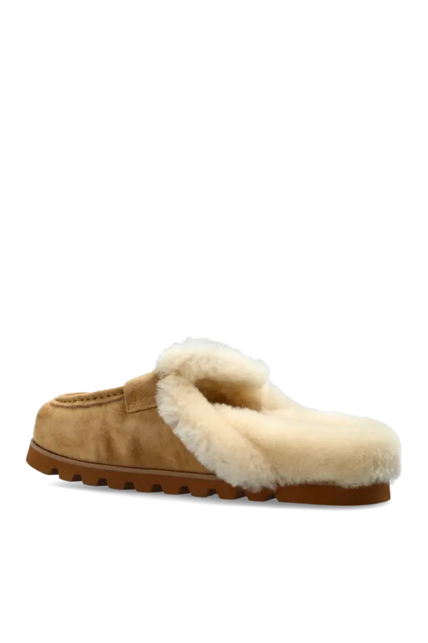 NAKED WOLFE Corded’ Mules - Beige