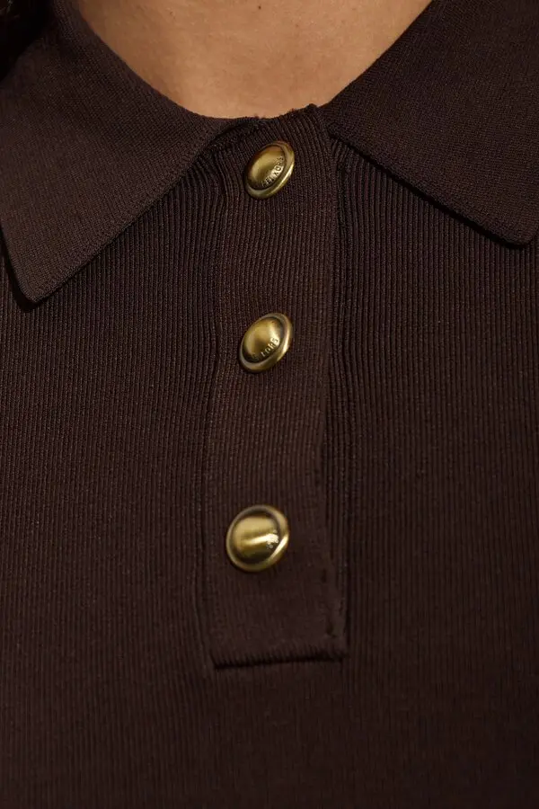 Michael Kors Long Dress With Collar
