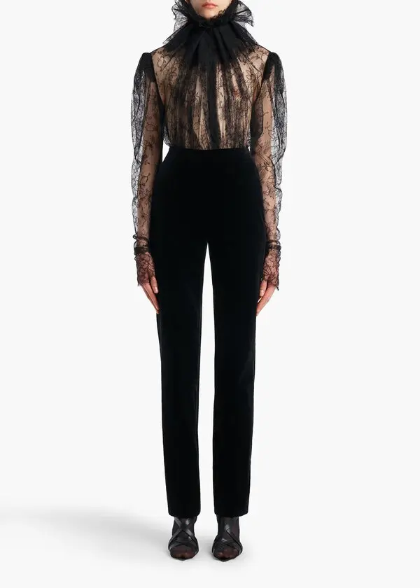 Khaite Bonnie Top In Lace