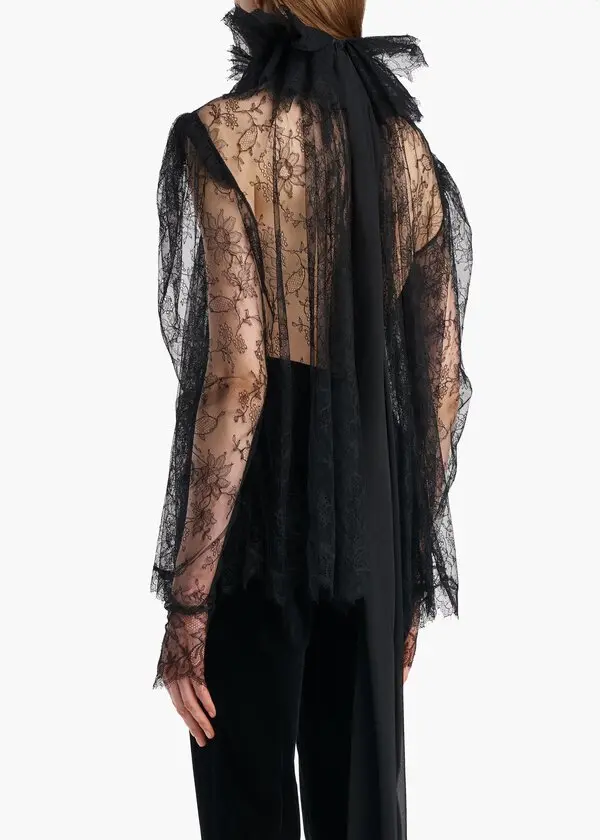 Khaite Bonnie Top In Lace