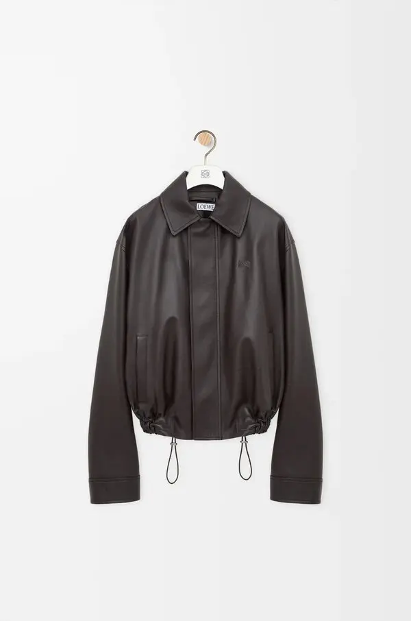 Loewe Leather Bomber Jacket