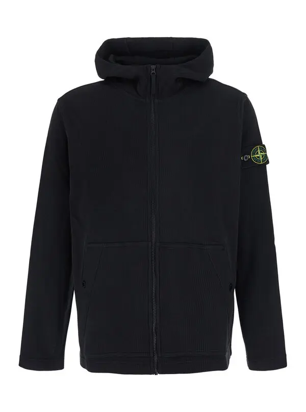 Stone Island Essential Tech Fabric Sweatshirt For