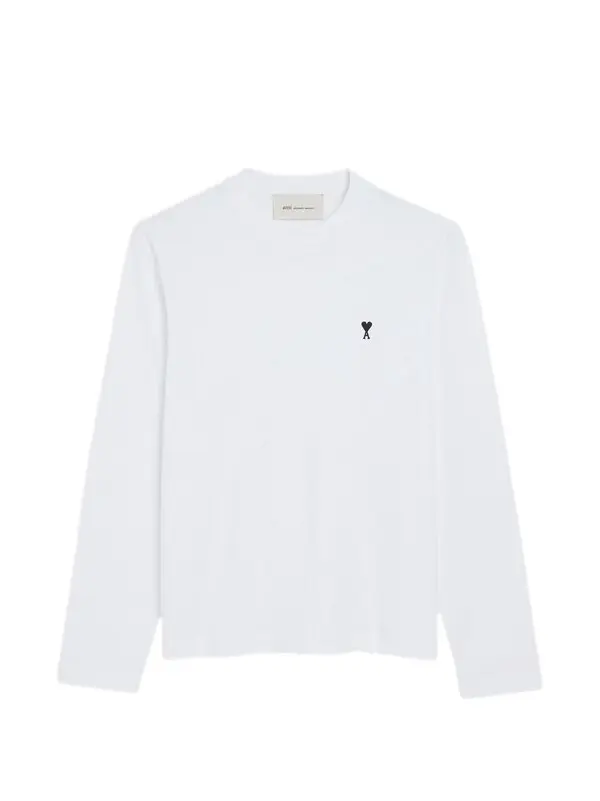 AMI Paris Long-sleeve T-shirt With Contrasted D Logo
