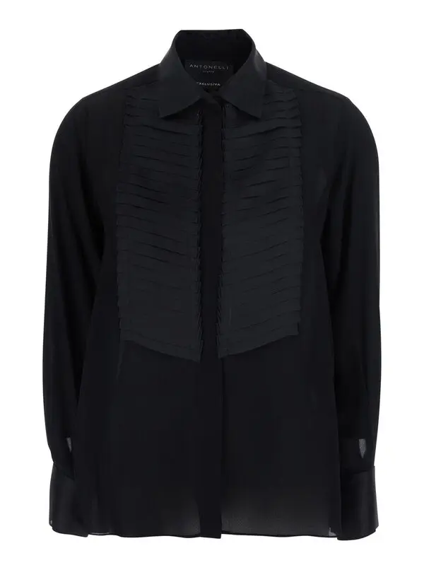 Antonelli Firenze Classic Collar Button-front Shirt With Long Sleeves
