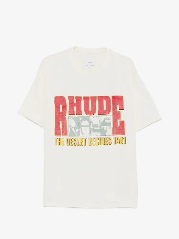 Rhude The Desert Decides Graphic Tee - Whtrdmulti