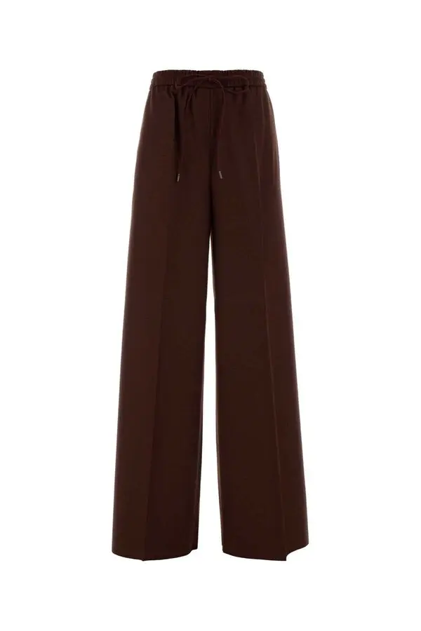 Max Mara Wool Slalom Wide-leg Pants