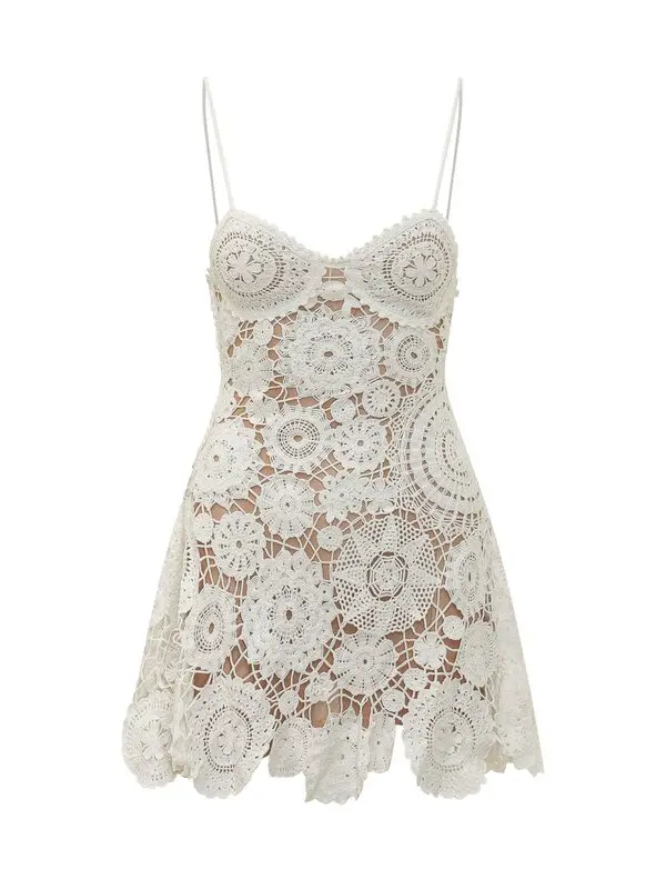 SELF-PORTRAIT Chic Mini Dress For A Stylish Summer
