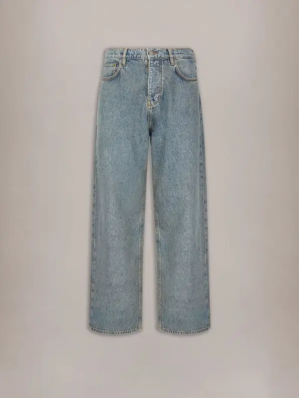 Amiri Ample Loose-fit Denim Jean For