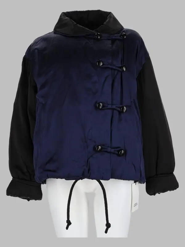 Isabel Marant Étoile 100% Silk Mini Jacket - Blue