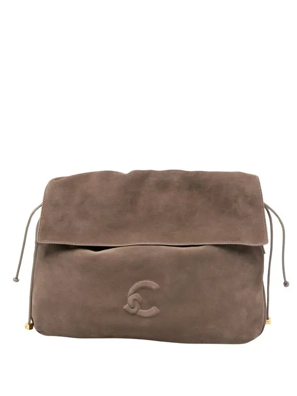 COCCINELLE Mini Camoscio Leather Shoulder Bag - Beige