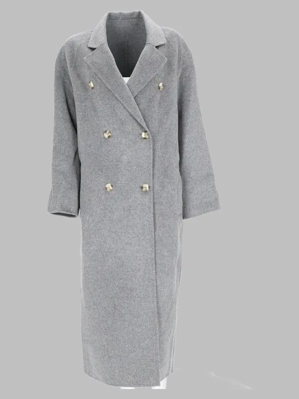 Loulou De Saison Wool & Cashmere Trench Coat - Grey