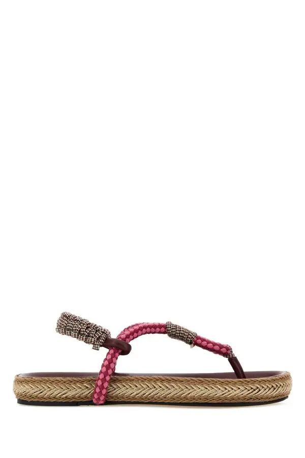 Isabel Marant Étoile Gypso Fabric Sandals - Multicoloured