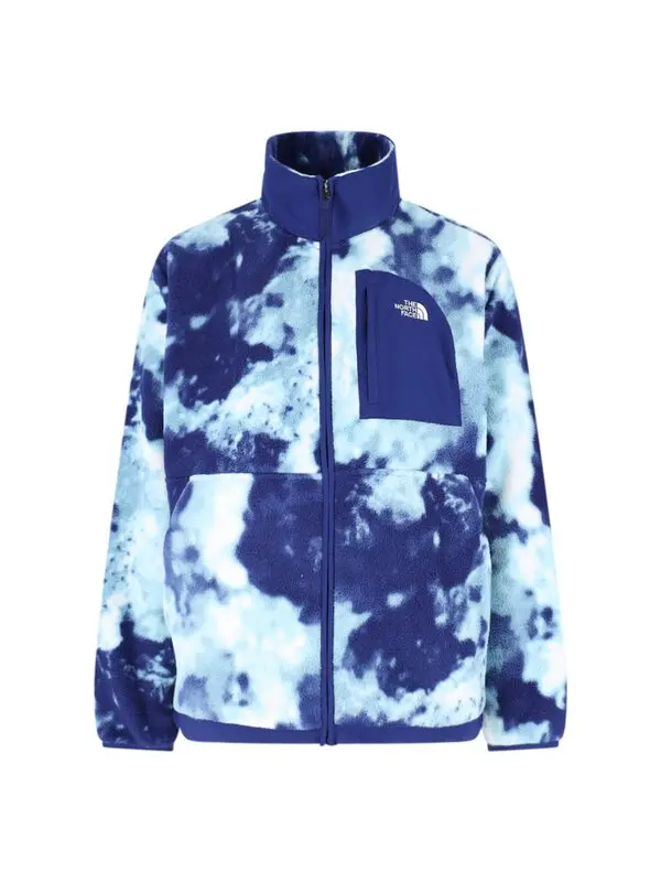 The North Face Printed Fleece Jacket - Blue