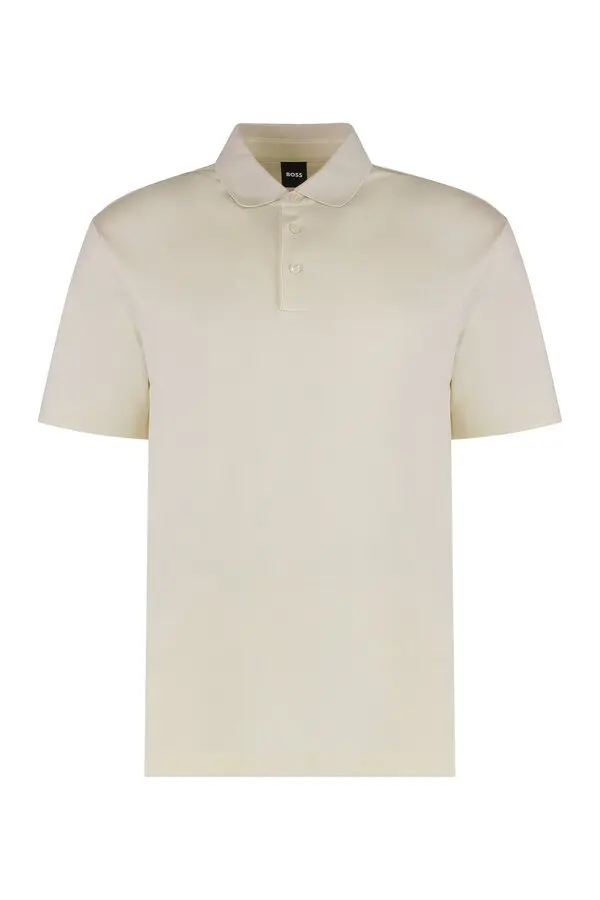 BOSS Cotton Blend Polo Short Sleeve