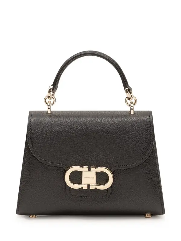 FERRAGAMO Double Gancio S Shoulder Handbag