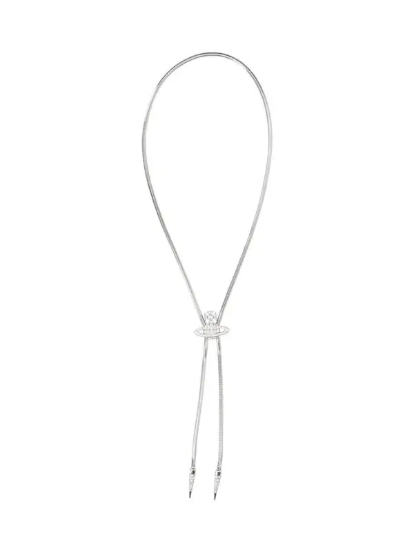 VIVIENNE WESTWOOD Light & Natural Brass Pendant Jewelry Accessory - Silver