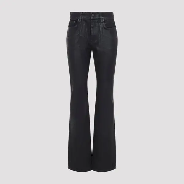 Acne Studios Shadow Cotton Denim Jeans - Black