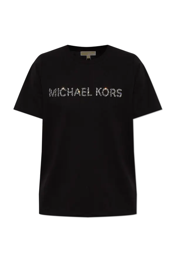 Michael Kors Cotton Logo T-shirt - Black