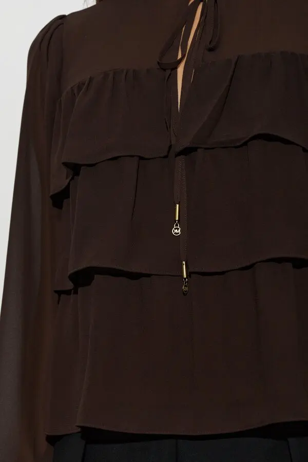 Michael Kors Ruffled Top