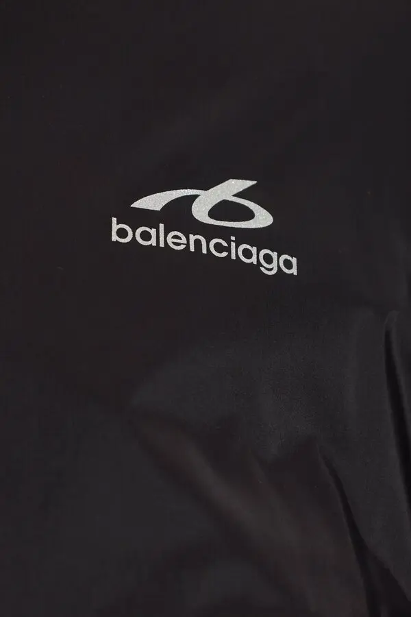Balenciaga Short Jacket With Ribbed Hem