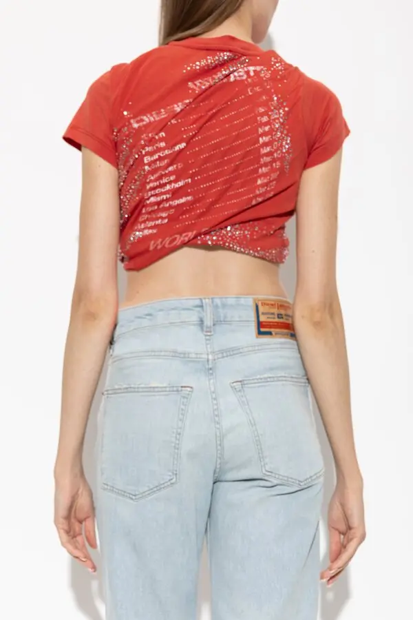 DIESEL® Top ‘t-wincy - Red