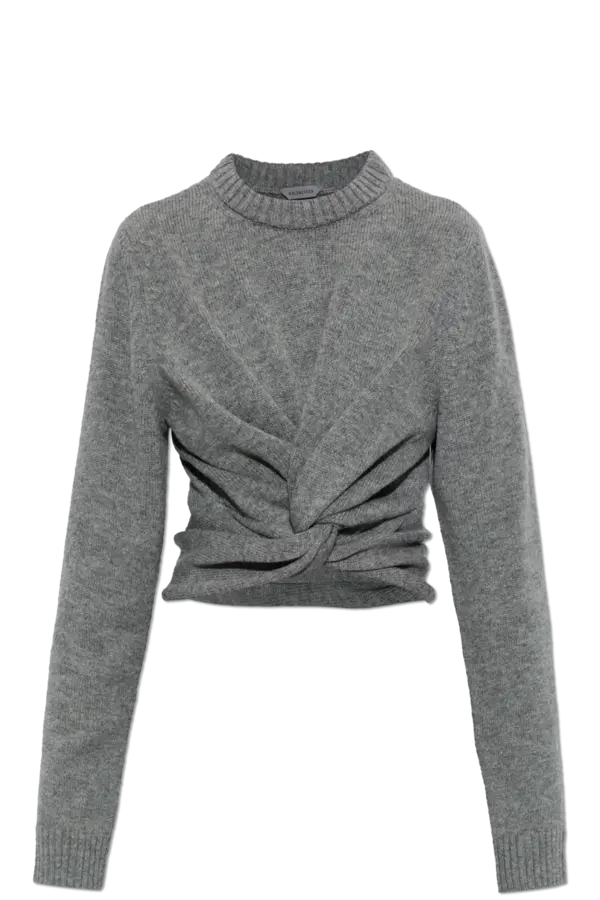 Balenciaga Wool Sweater - Grey