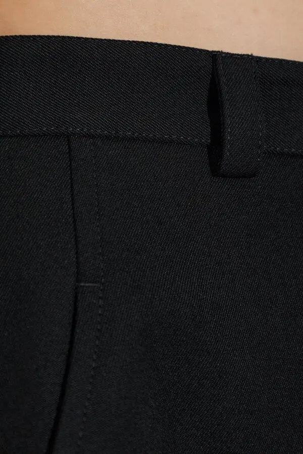 Balenciaga Wide-leg Wool Trousers