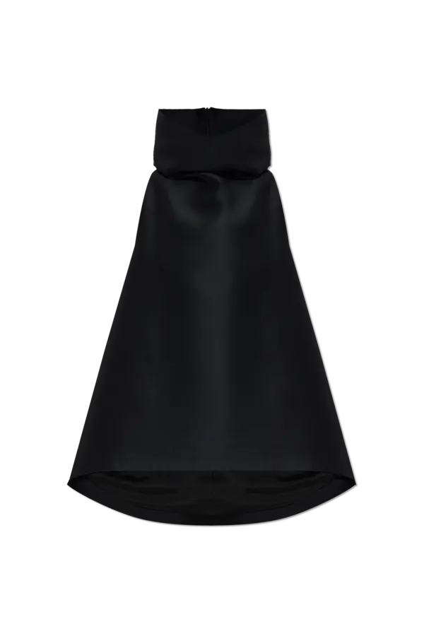 Balenciaga Wool Turtleneck Top - Black
