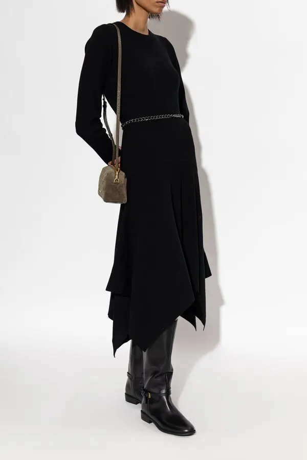 Michael Kors Leather Boots ‘beverly Flat