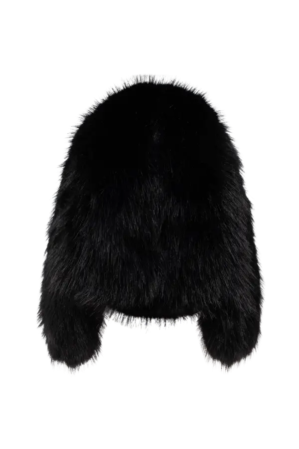 Balenciaga Fur Hat From The ‘skiwear’ Collection