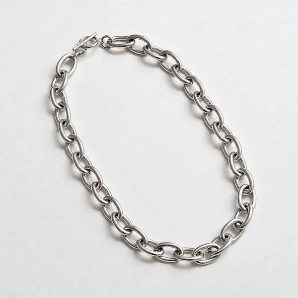 OUTOFOFFICE Chunky Round Chain Necklace